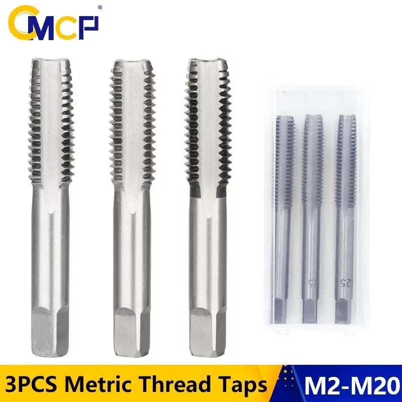 3pcs M2 M2.5 Metric | Screw Tap Drill Bit | Metric Tap Die Set | Set ...