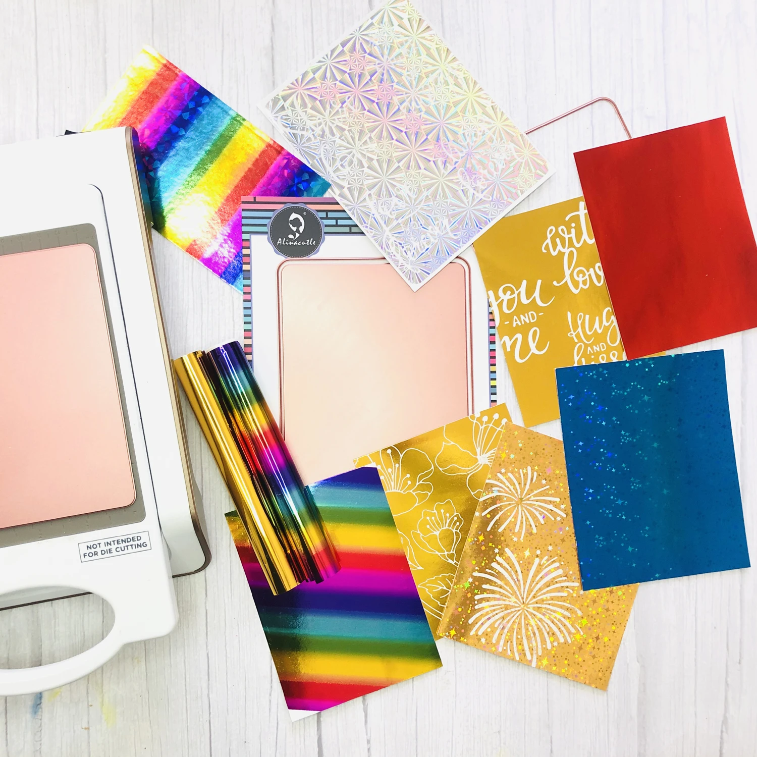 Big Rectangle Hot Foil Plate and Dies Set Cut Metal Cutting Dies DIY ...