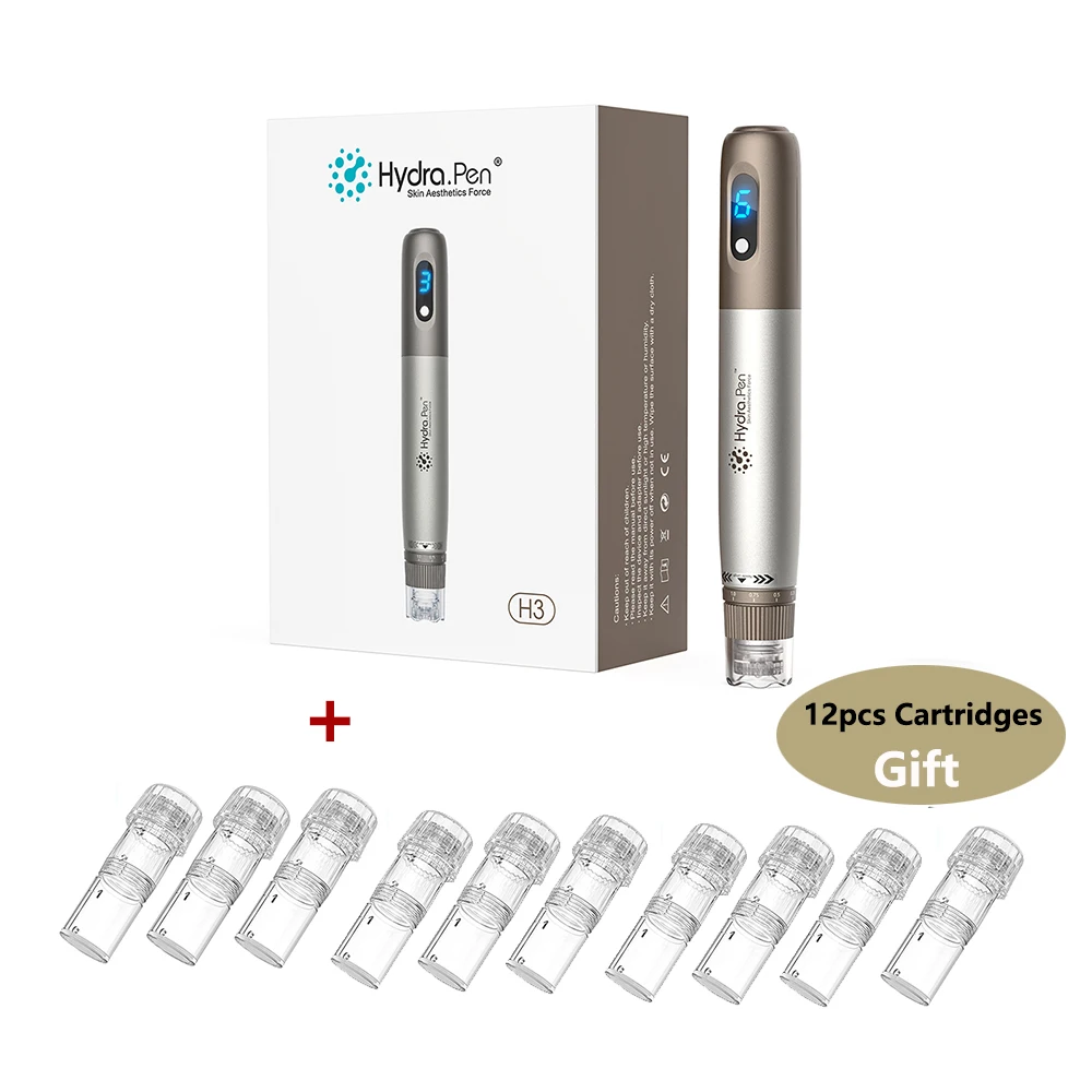 Professional Hydra.Pen H3 Wireless Microneedling With 2Pcs Needles ...