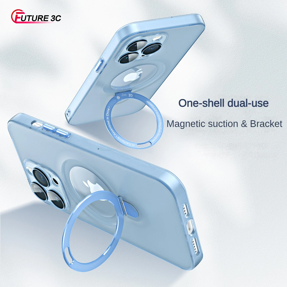 Magnetic-Rotatable-Bracket-Phone-Case-For-Iphone-11-12-13-14-Pro-Max ...