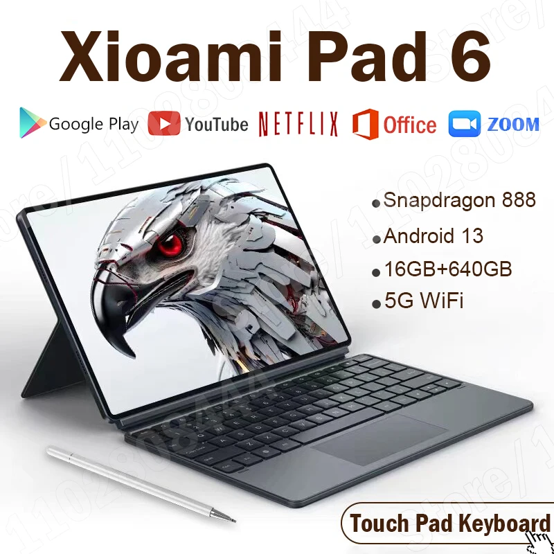 Tableta-Pad-6-Pro-versi-n-Global-Tablet-con-Snapdragon-2023-Android-13 ...
