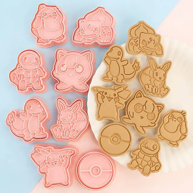 Pokemon Cookie Cutters