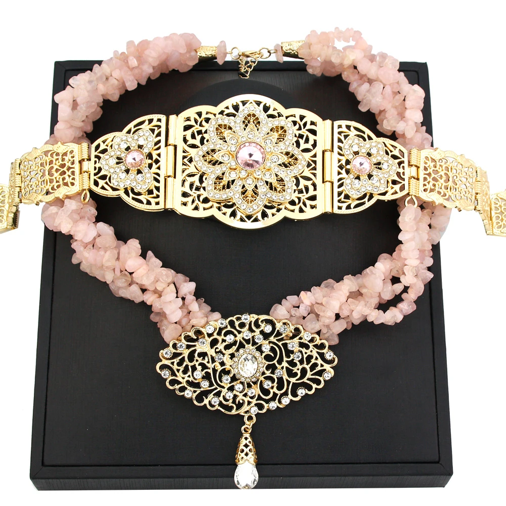 Moroccan Waist Chain Belt | Moroccan Caftan Belt Gold | Moroccan Bride ...