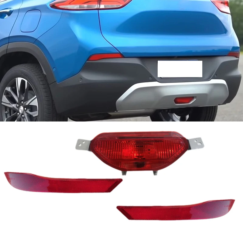 For-Chevrolet-Tracker-2019-2020-2021-Car-Rear-Bumper-Reflector-Stop ...