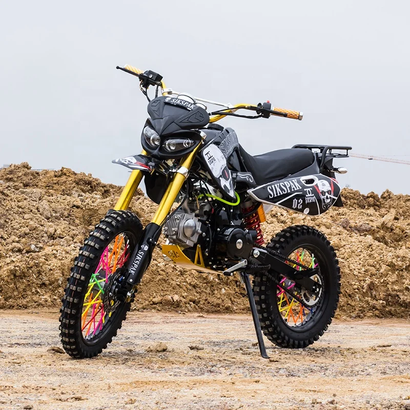 Benzine-Andere-motorfietsen-125cc-Air-Cool-Kick-en-elektrische-start ...
