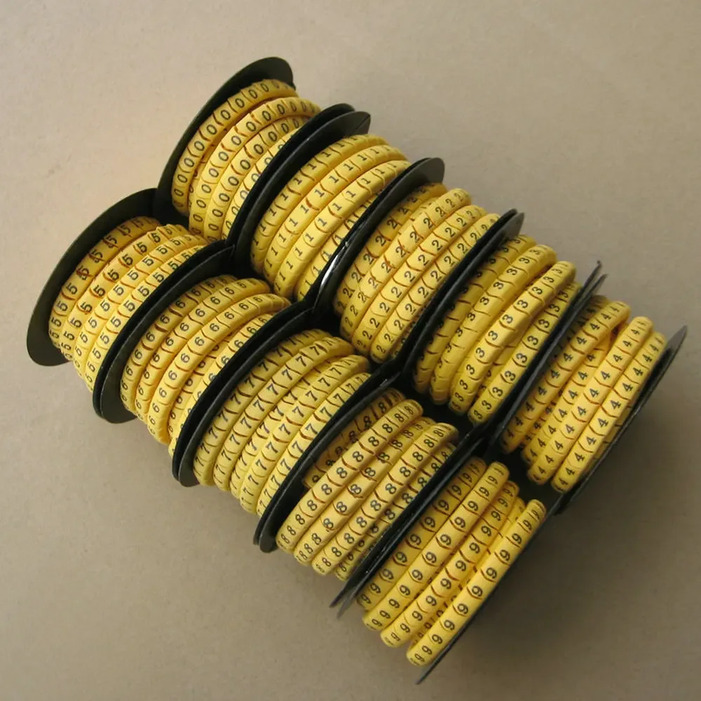 3500Pcs-Cable-Marker-Label-Cable-Wire-Marker-Number-0-To-9-Cable-PVC ...