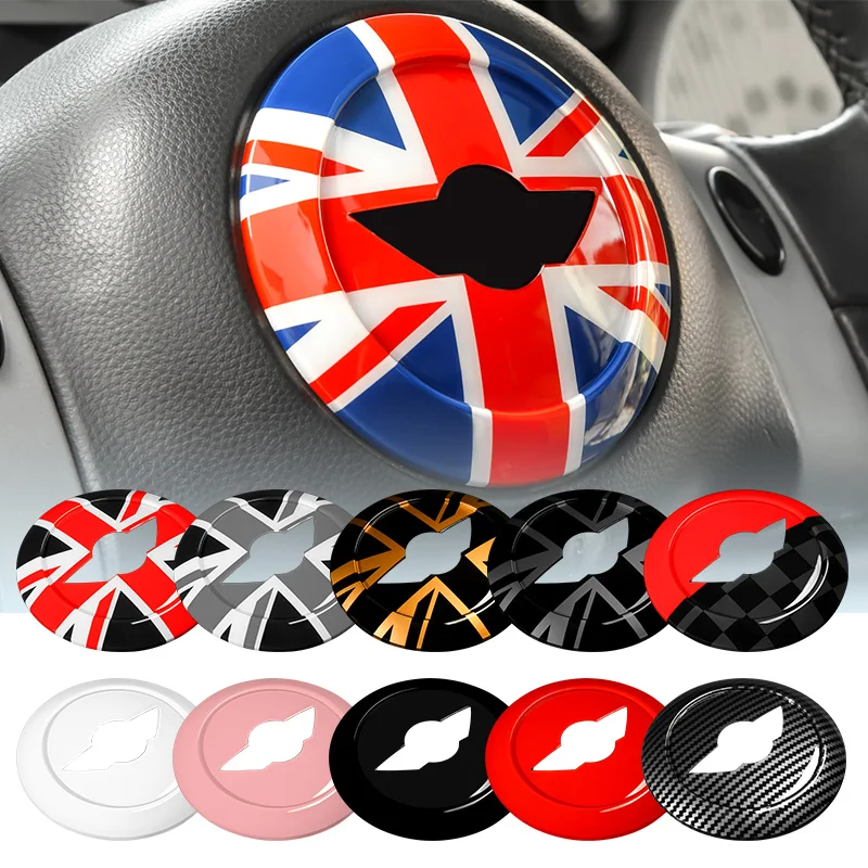 Car-Steering-Wheel-Center-Emblem-Sticker-for-Mini-Cooper-R50-R52-R53 ...
