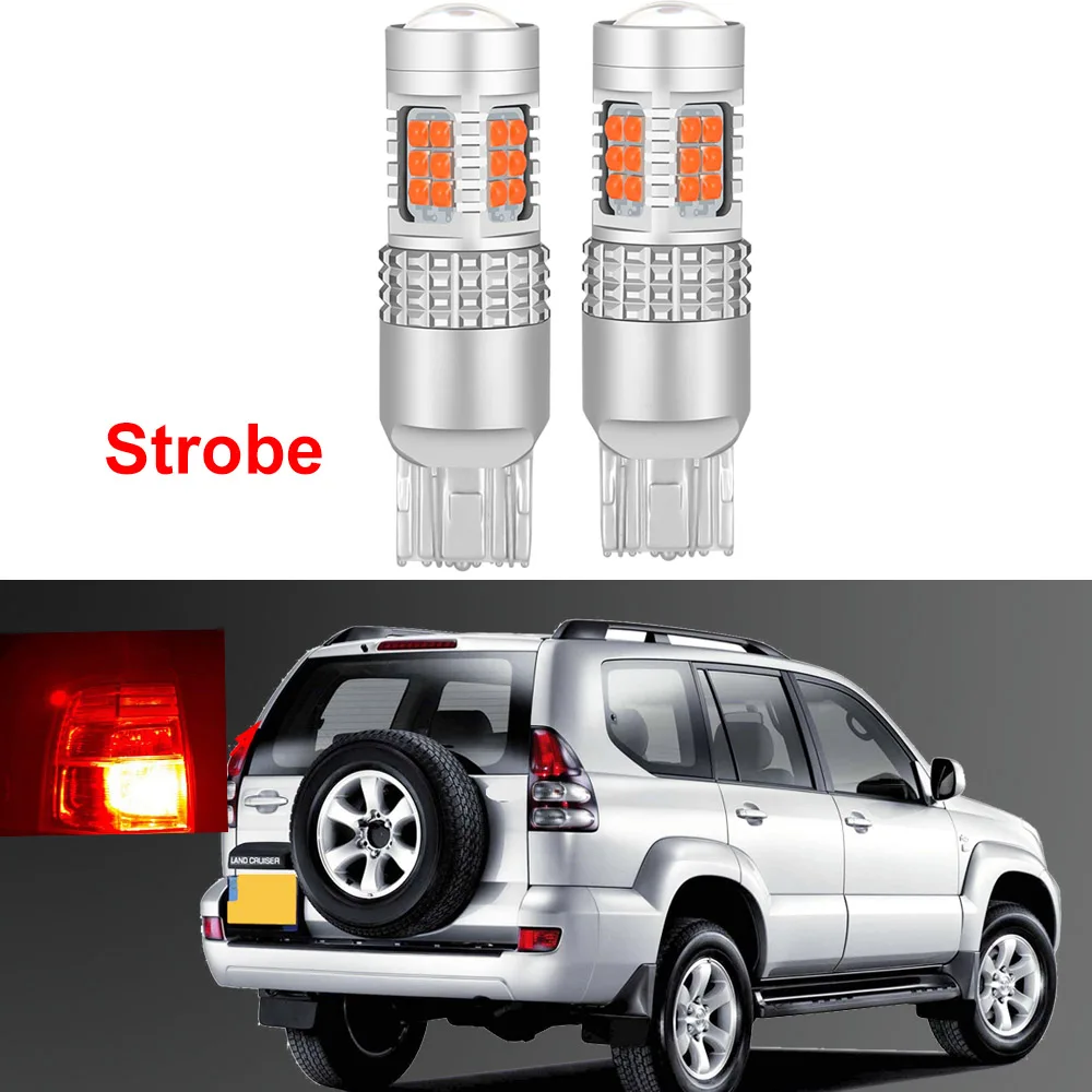LED-Strobe-Brake-Light-For-Toyota-Land-Cruiser-PRADO-120-J120-2003-2009 ...