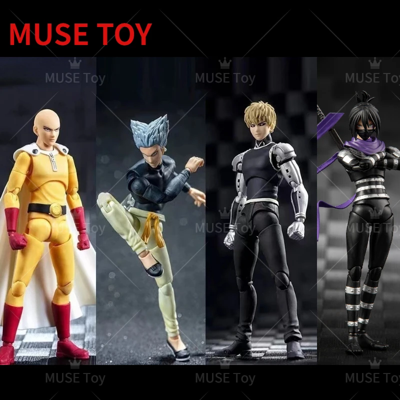 Dasin-figura-de-acci-n-de-One-Punch-Man-modelo-GT-Saitama-Genos-Garou-1 ...