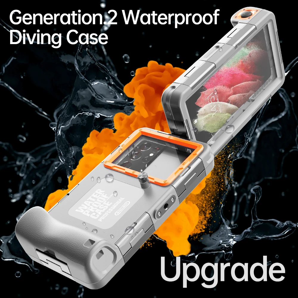 2-Generation-Underwater-Diving-Box-For-Samsung-S23-Ultra-A14-Diving-15M ...