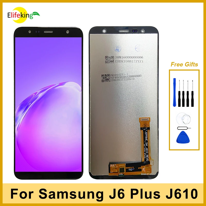 AAA+ LCD Display For Samsung Galaxy J6 Plus J610 SM J610F SM J610G ...