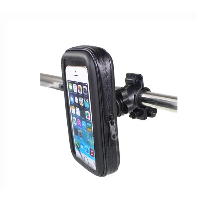 Waterproof-Bike-Bicycle-Mobile-Phone-Holder-Stand-Motorcycle-Handlebar ...