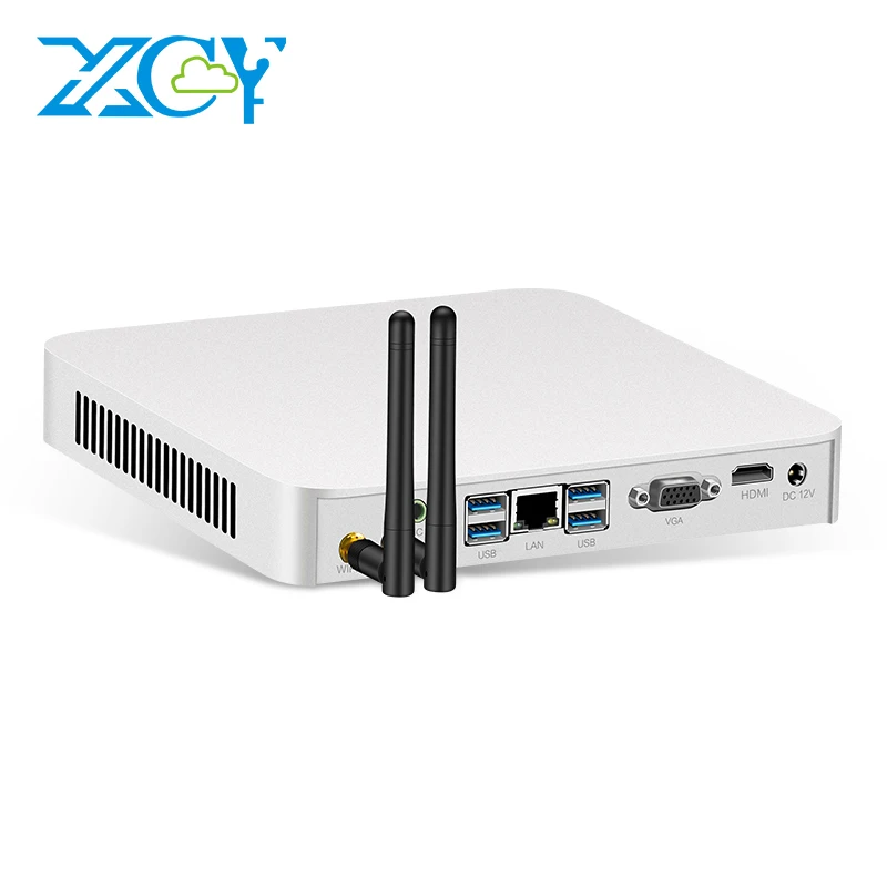 Xcy mini computador computador intel core i7 7500u i5 6287U 3317u ...