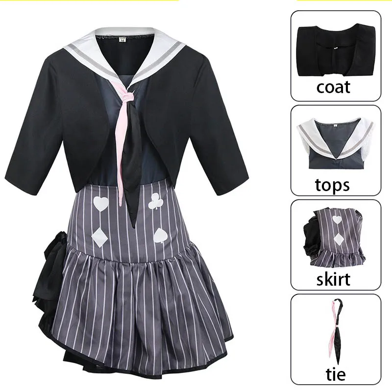 AKIYAMA-MIZU-Cosplay-Costume-with-Socks-Headwear-School-Uniform-for ...