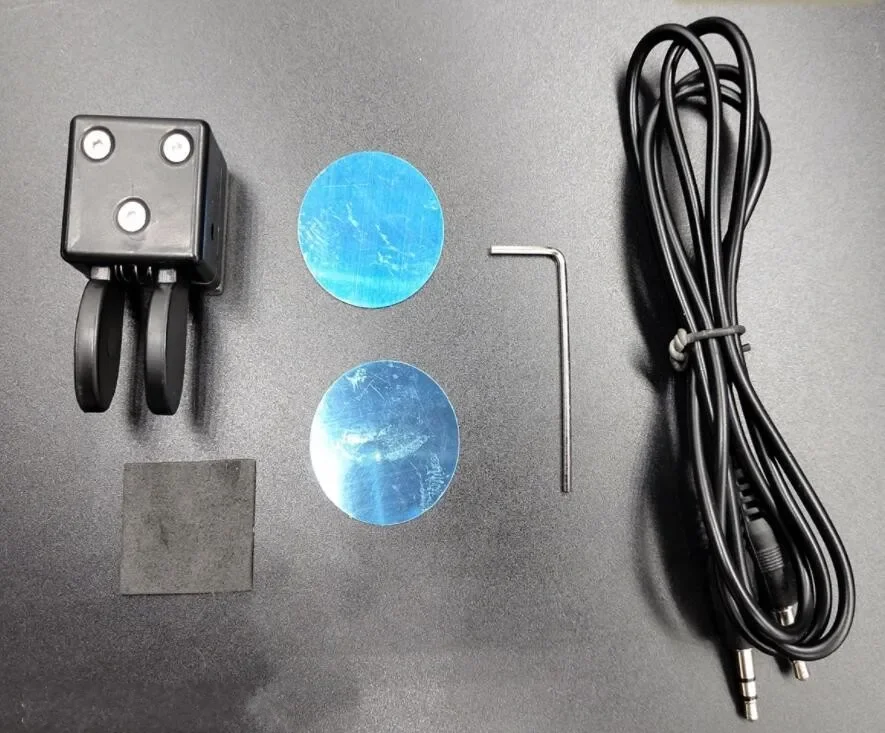 A Mini Dual Paddle Key Morse Key CW Key Automatic Base Magnetic Adsor ...