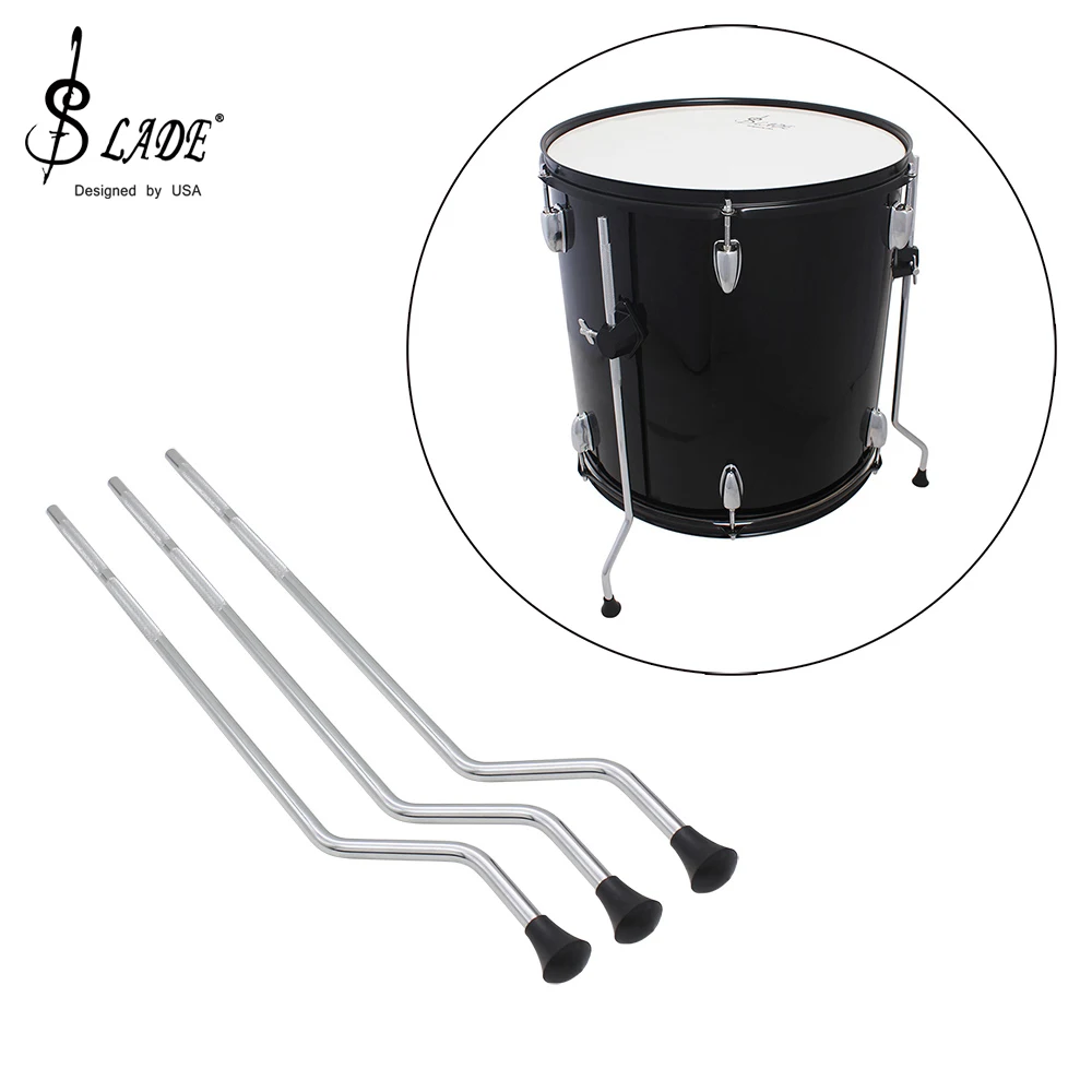 SLADE-3Pcs-Set-of-Drum-Legs-Floor-Tom-Legs-Tripod-Drum-Foot-Bass-Drum ...