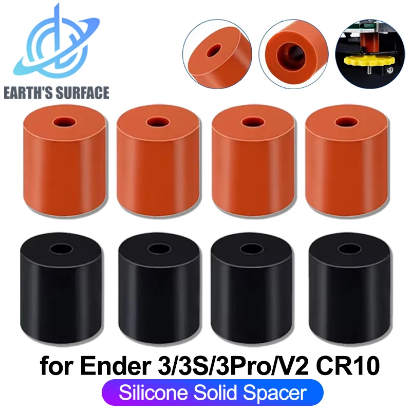 3D Printer Part Hot Bed Leveling Column Silicone Solid Spacer Platform ...