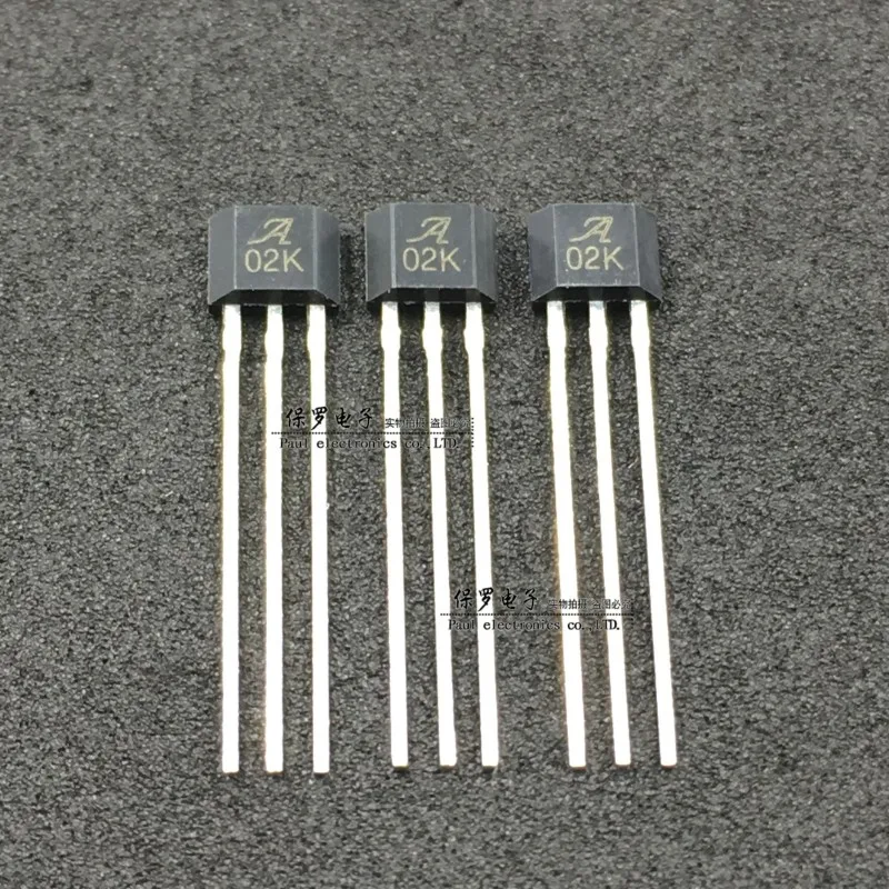 10pcs-02K-Hall-element-A1302KUA-T-silk-screen-A02K-linear-Hall-sensor ...