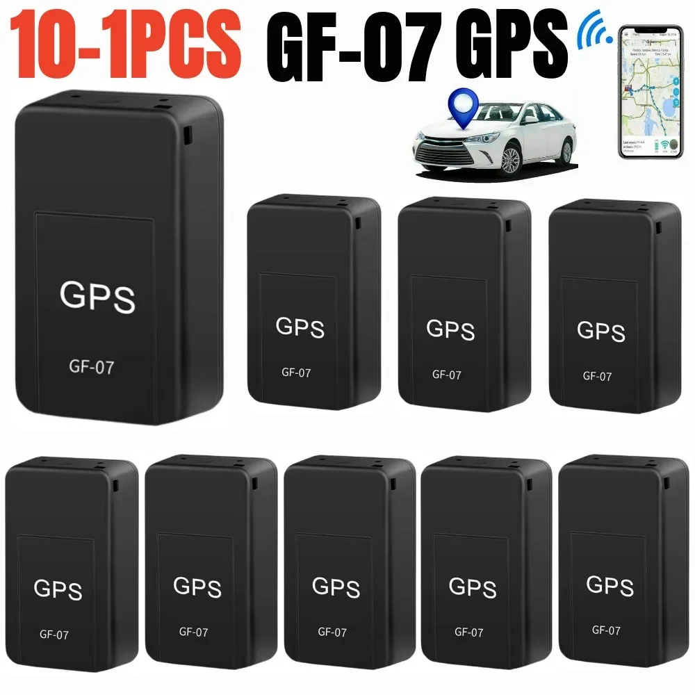 10-1PCS-GF-07-GPS-Tracker-for-Car-Mini-Smart-Locator-Key-Finder-Pet ...