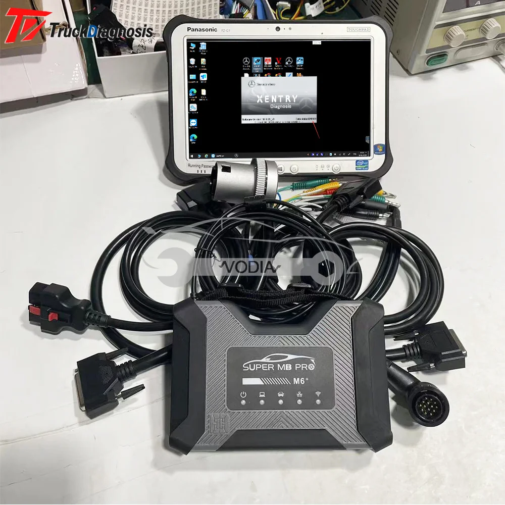 SUPER-MB-PRO-M6-Star-Diagnosis-for-Benz-with-Multiplexer-Lan-Cable-OBD2 ...