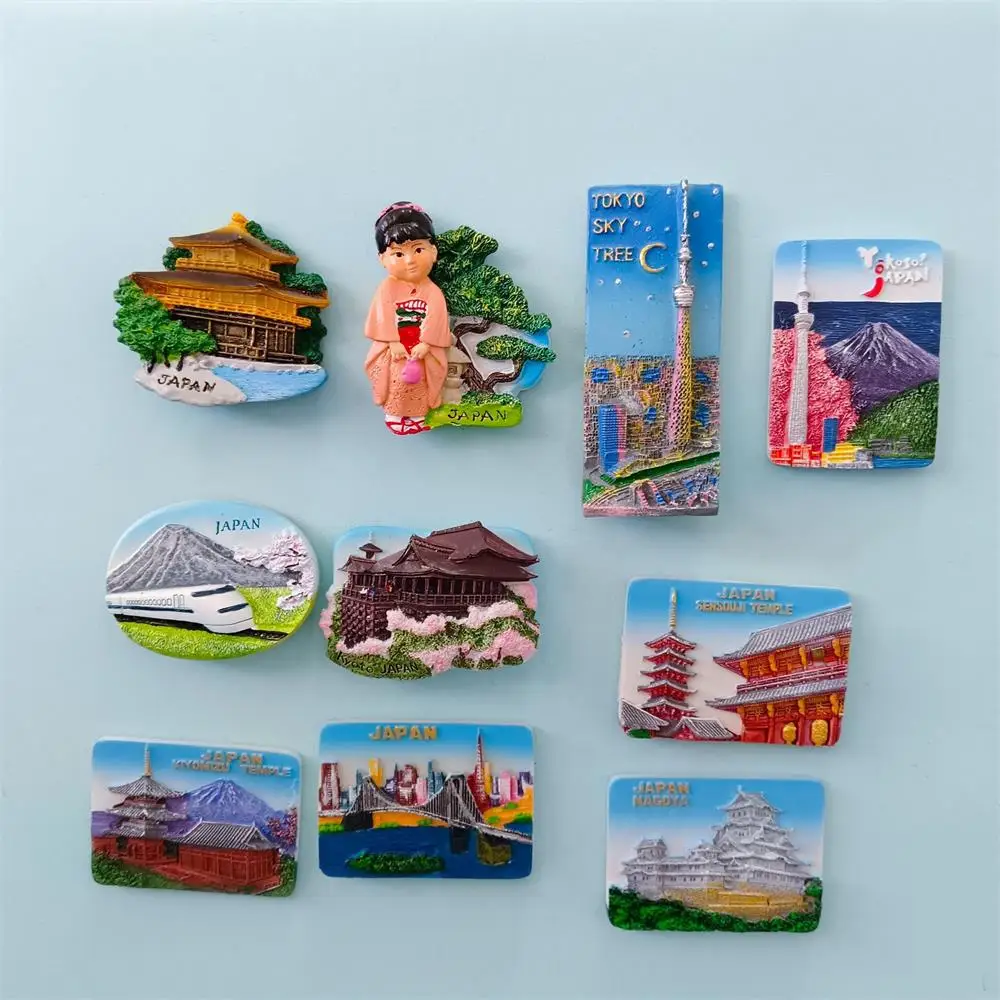 Asian-Japan-Tokyo-Fridge-Magnet-Japan-travel-souvenirs-resin-magnetic ...