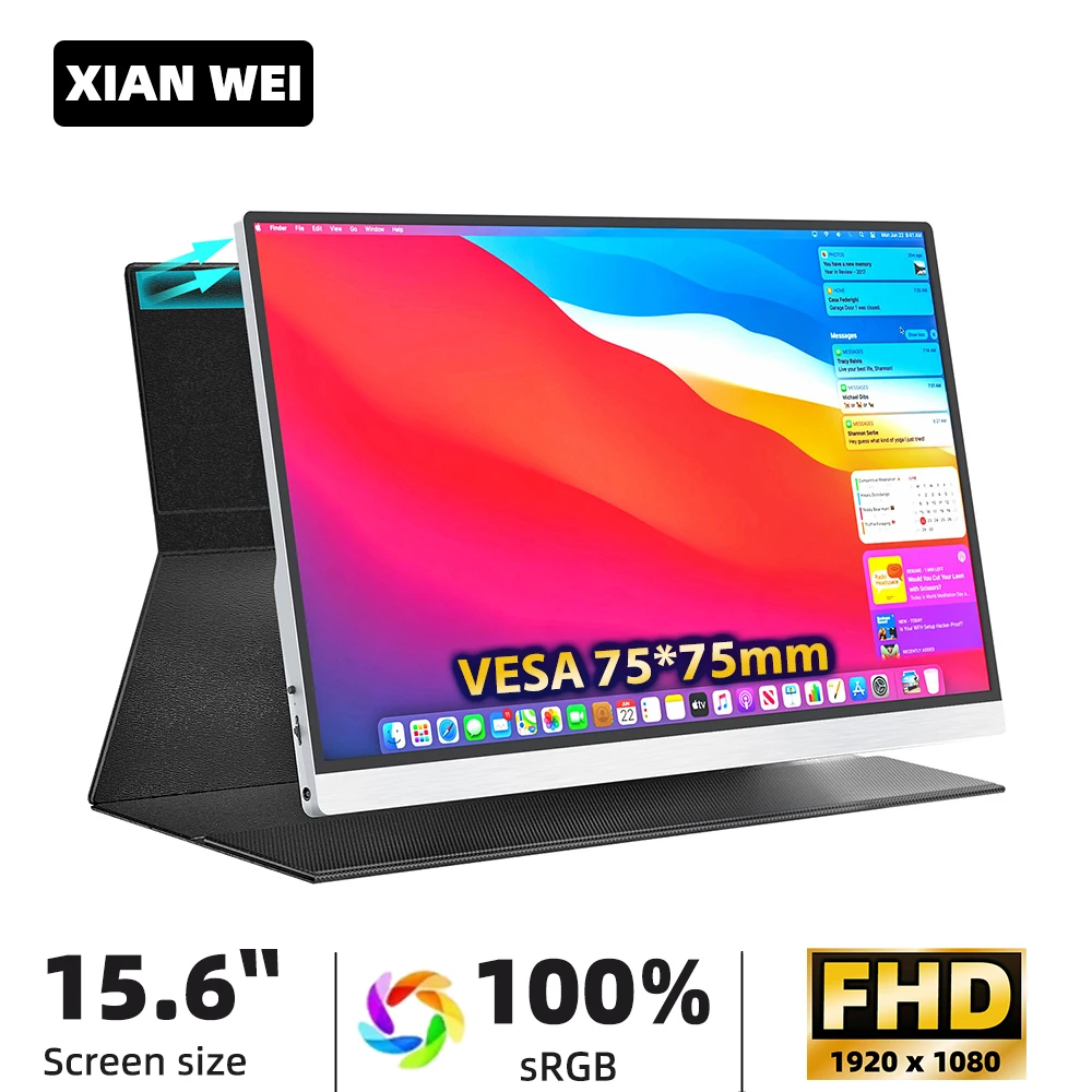 15-6-Inch-Full-HD-Portable-Gaming-Monitor-60Hz-A-IPS-LCD-Screen-USB ...