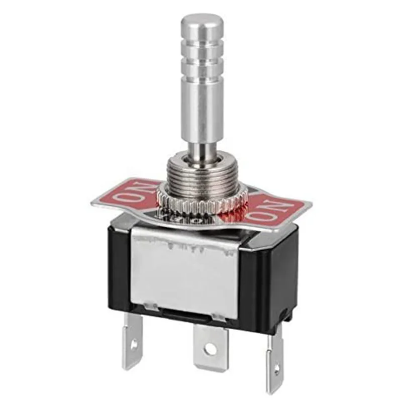 15A Metal Rocker Toggle Switch Heavy Duty 3 Pin SPST On-Off 2 Position ...