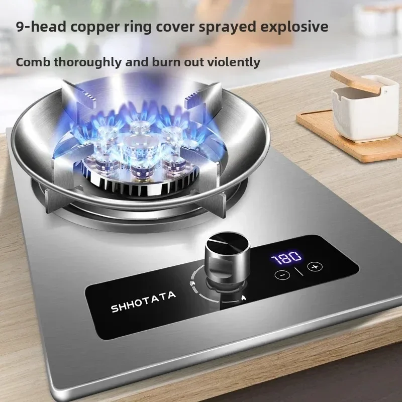 Built-in Kitchens Cookers Home Gas Stove Single Stove Stainless Steel ...