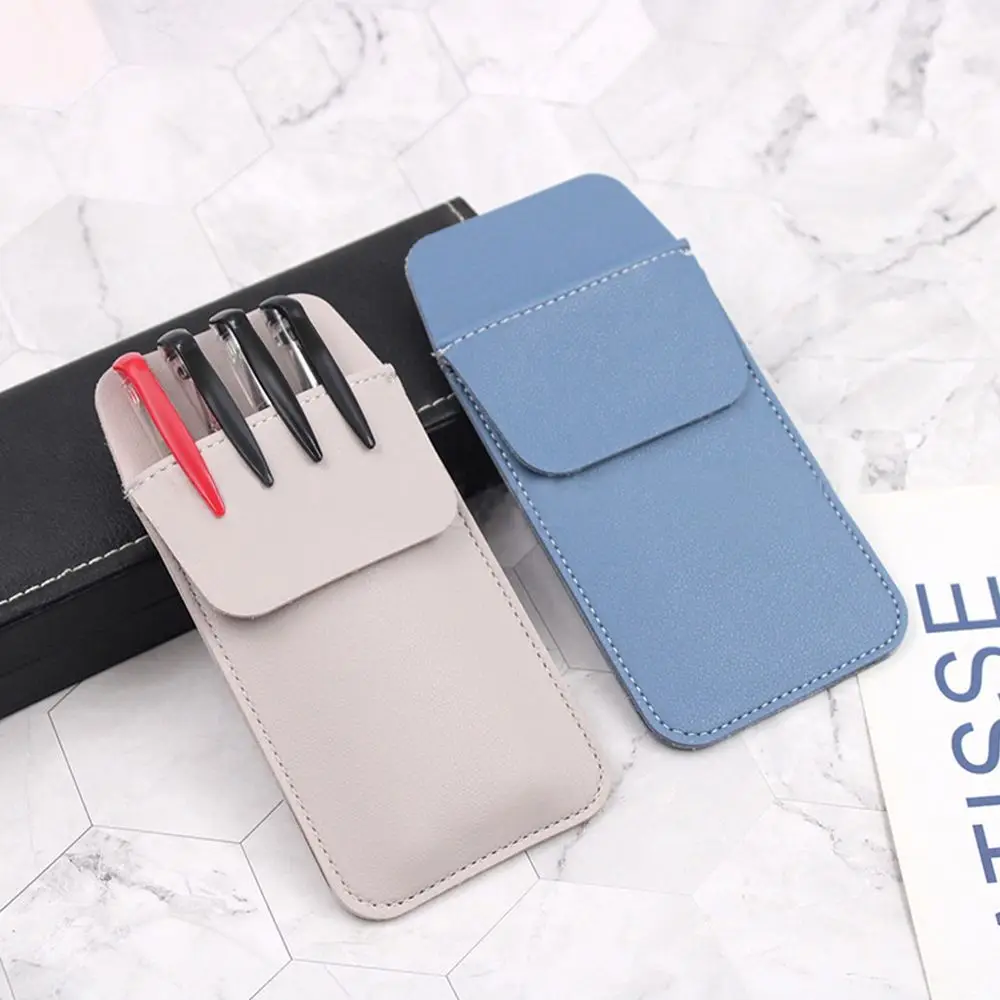 Trousse à stylo,Sacs à Crayons en Cuir PU pour Vêtements,Poche pour ...