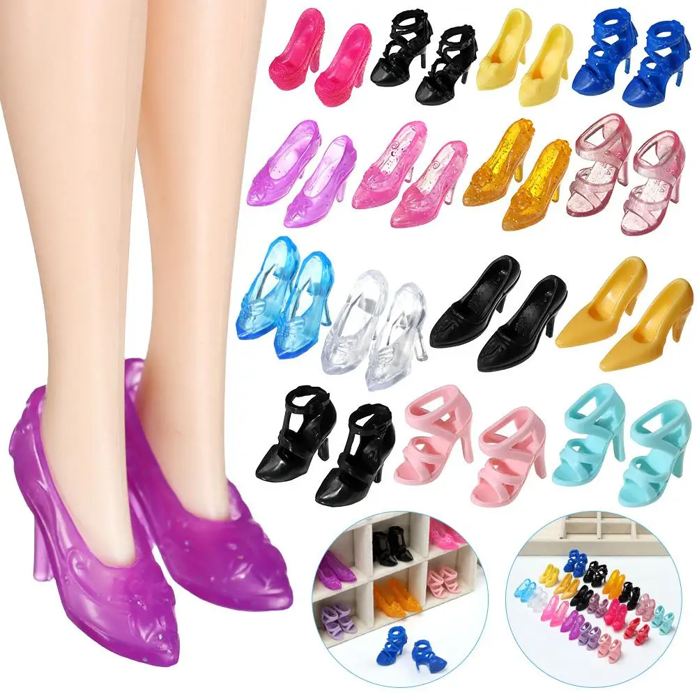 30cm-Doll-Crystal-Shoes-Fashion-Female-Doll-Shoes-Fit-Foot-Length-2-2cm ...