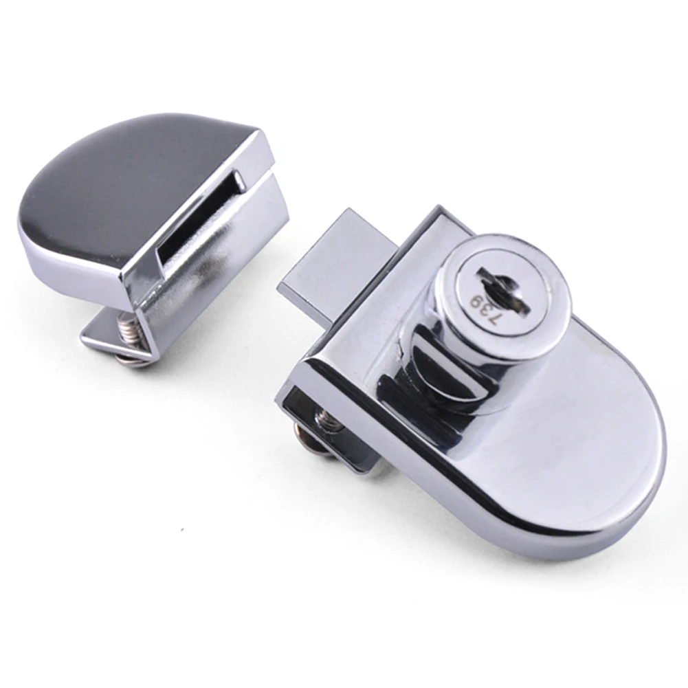 Double-door-Lock-Zinc-Alloy-Glass-Cabinet-Door-Lock-Cell-Phone-Counter ...