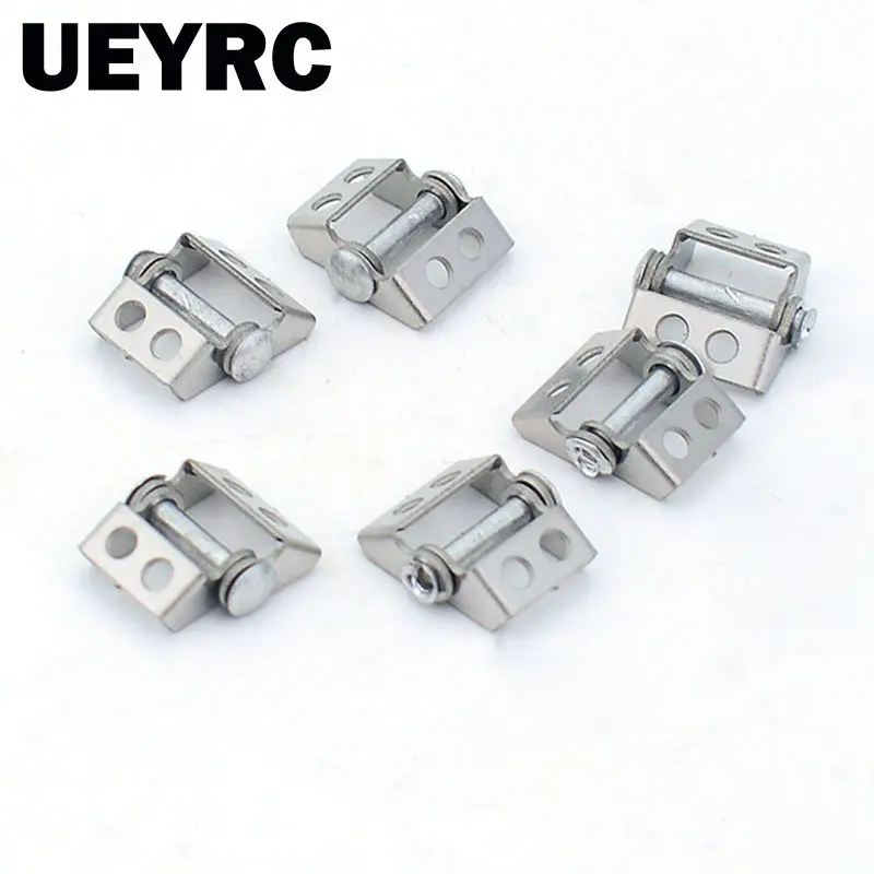 6pcs Metal Door Hinge Body Hinge for 1/14 Tamiya RC Dump Truck Tipper ...