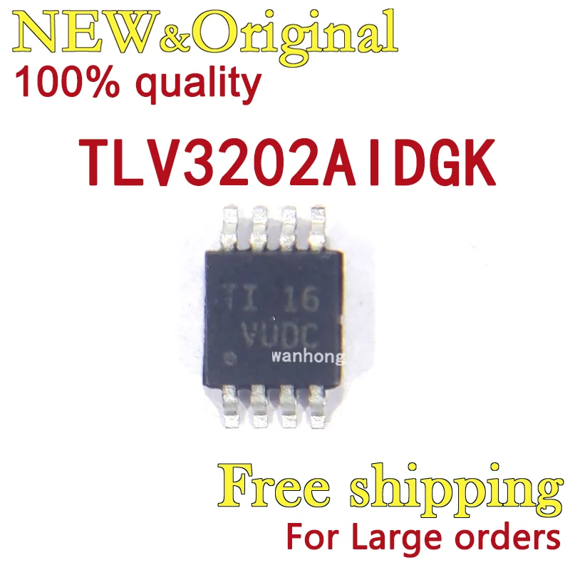 1pcs-TLV3202AIDGK-TLV3202AIDGKR-VUDC-VSSOP-8-Chipset-Original-Chip ...