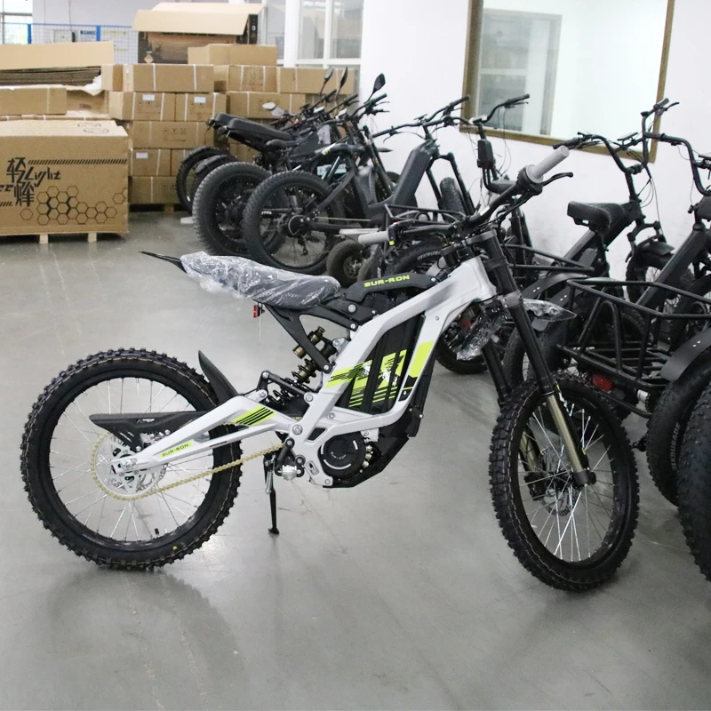 2024 Stock Sur Ron LBX Off Road Electric Dirt Bike Long Range Adult Electric Bicycle 60V 40AH ...
