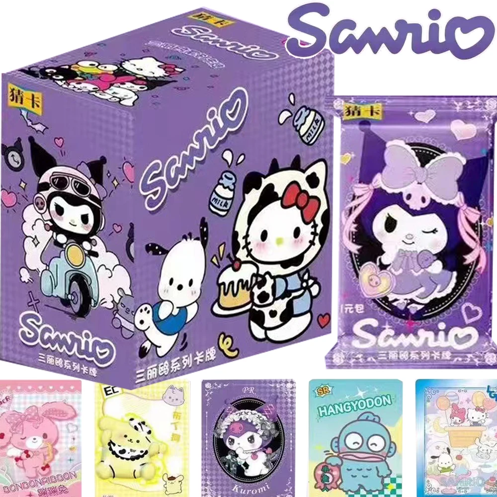 Original Sanrio Trading Card Collection For Kids Hello Kitty Kuromi Original Sanrio Trading Card Collection For Kids Hello Kitty Kuromi