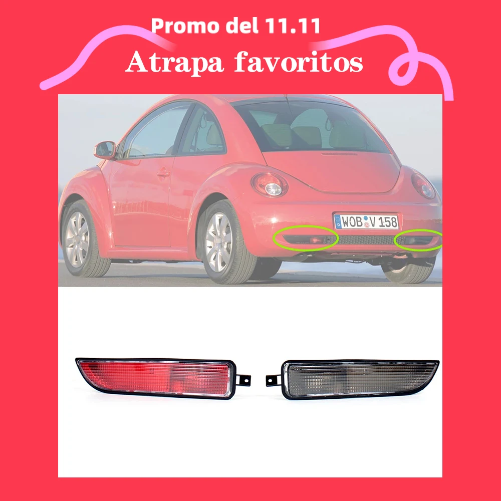 Luces de coche para VW Beetle 2006 2007 2008 2009 2010, luz reflectora ...