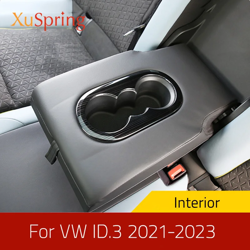 Car-Rear-Seat-Cup-Holder-For-VW-ID-3-ID3-2021-2022-2023-Trim-Cover ...