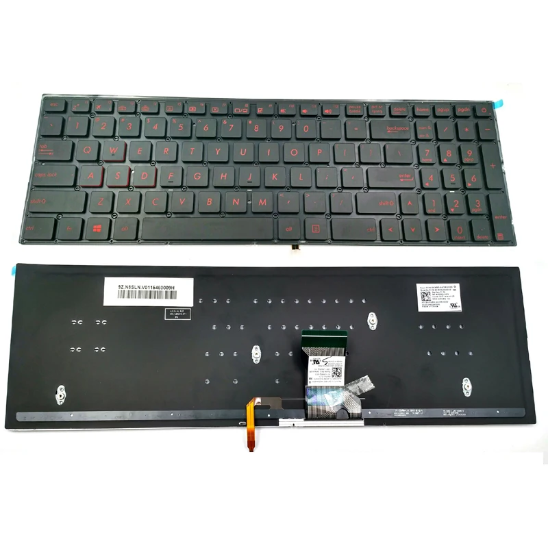Teclado-retroiluminado-para-Asus-ROG-G501-G501J-G501JW-G501V-G501VW ...