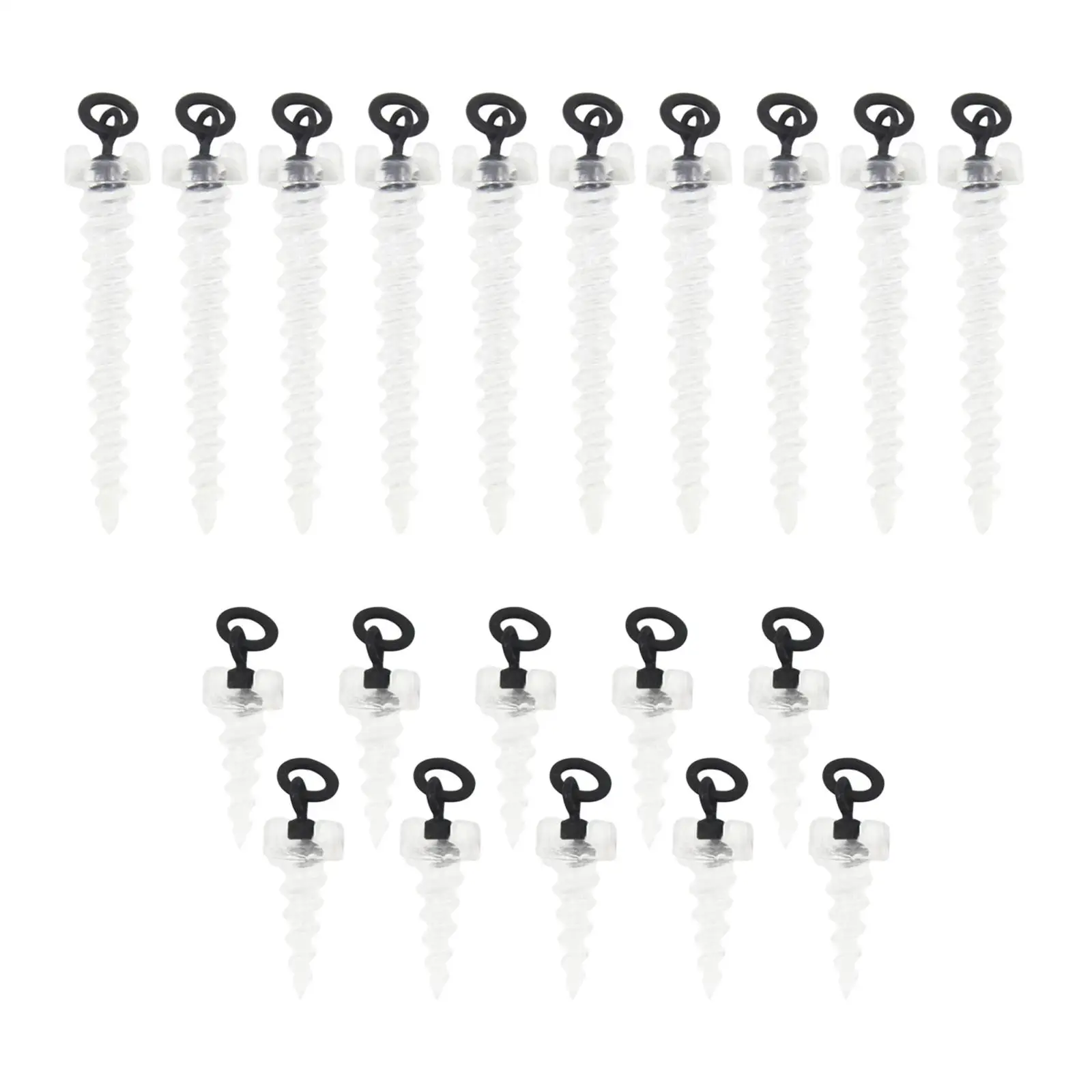 10-Pieces-27mm-Boilie-Screw-Peg-Swivel-Lure-Pegs-Rig-Fishing-Gear ...