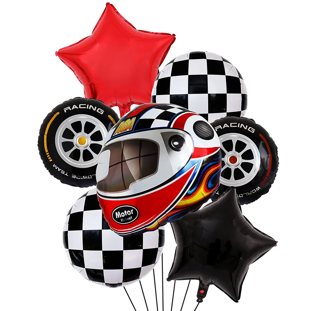 Globos-de-aluminio-para-rueda-de-coche-de-carreras-de-7-piezas-globos ...
