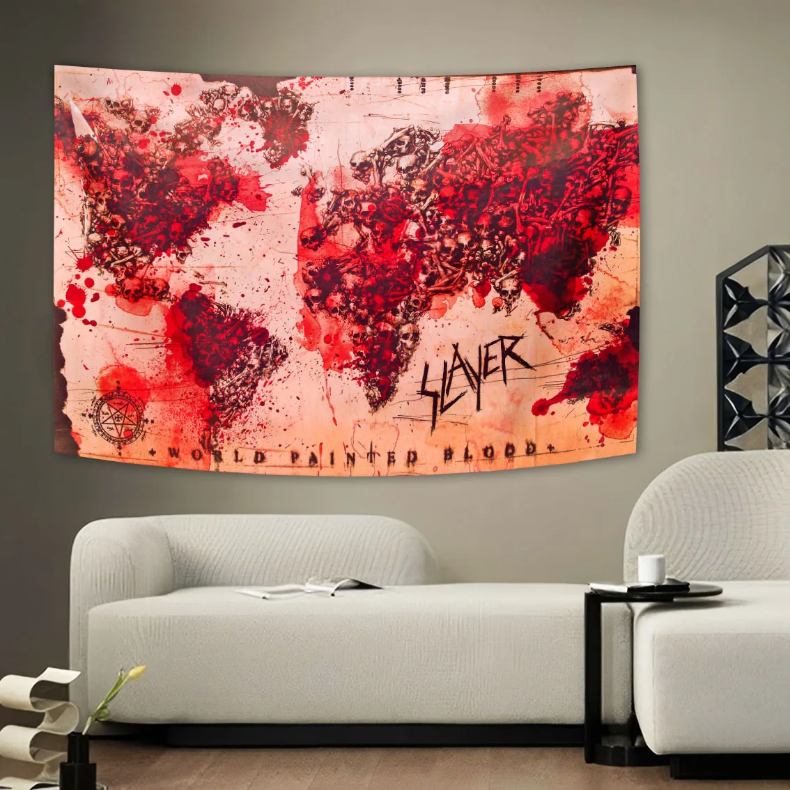 Slayer World Painted Blood Wallpaper