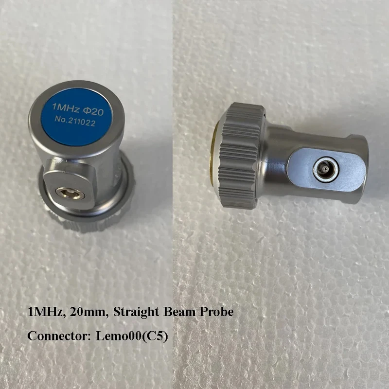 Straight Beam Probe Transducer Ultrasonic Flaw Detector Probe 0.5MHz ...