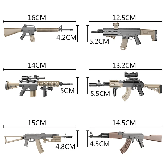 M16 Assault Rifle Diagram
