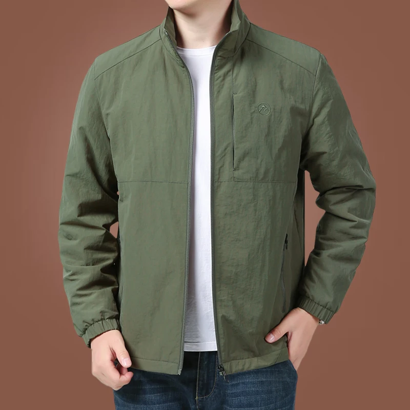 Autumn-And-Winter-Men-s-Stand-up-Collar-Jacket-With-Cotton-Hardman ...