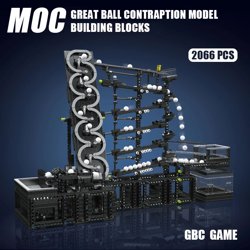 2024 GBC Dribbling Device Educational Bricks Toys MOC City Technical ...