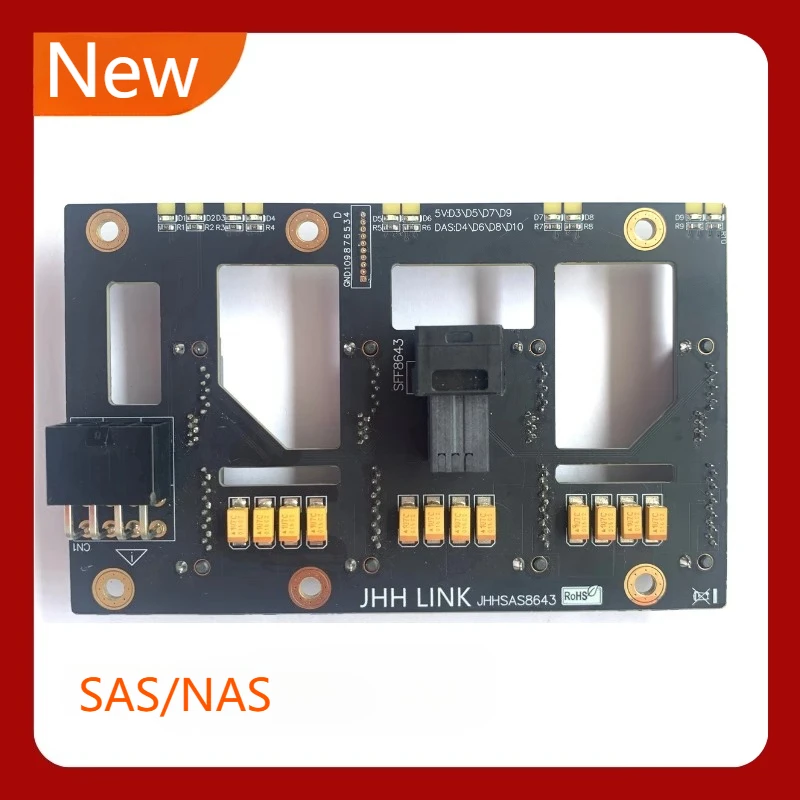 Pré-venda NAS Backplane SFF-8643 para SAS SATA3.5 Polegada Disco Rígido ...