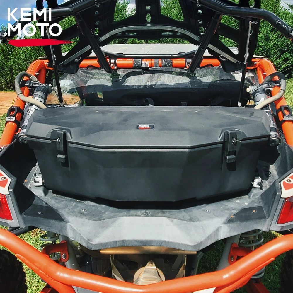 14 Gal Maverick X3 Rear Cargo Storage Box Utv Kemimoto For Can-am ...
