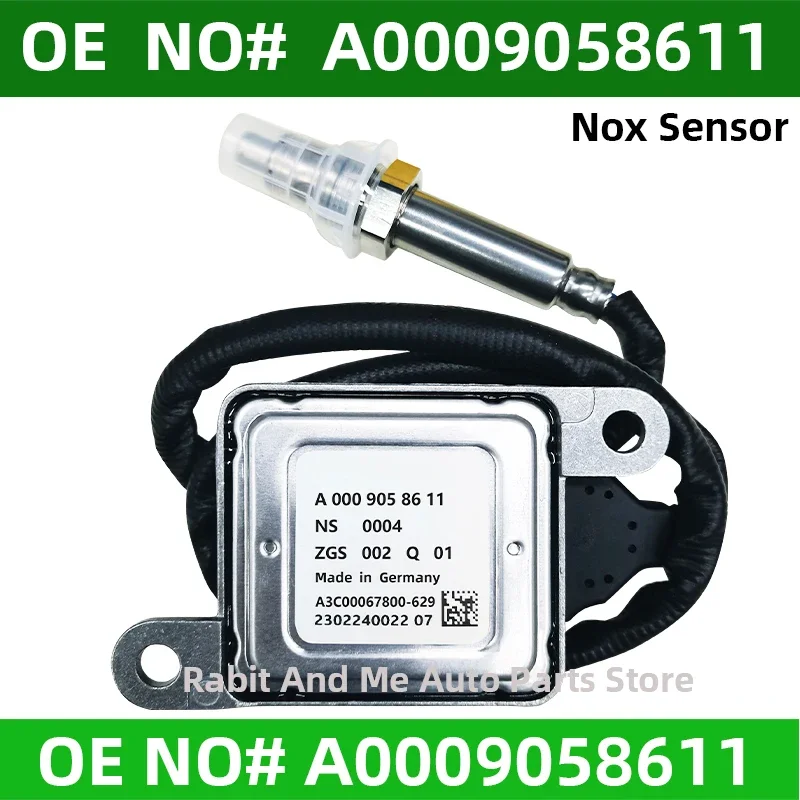 A0009058611-Original-New-Nitrogen-Oxygen-NOx-Sensor-12V-For-Mercedes ...