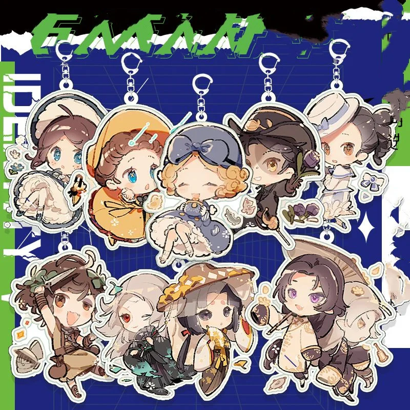 Identity-V-Game-Anime-KeyChain-Amily-Dair-Emma-Woods-Men-Key-Chain-for ...
