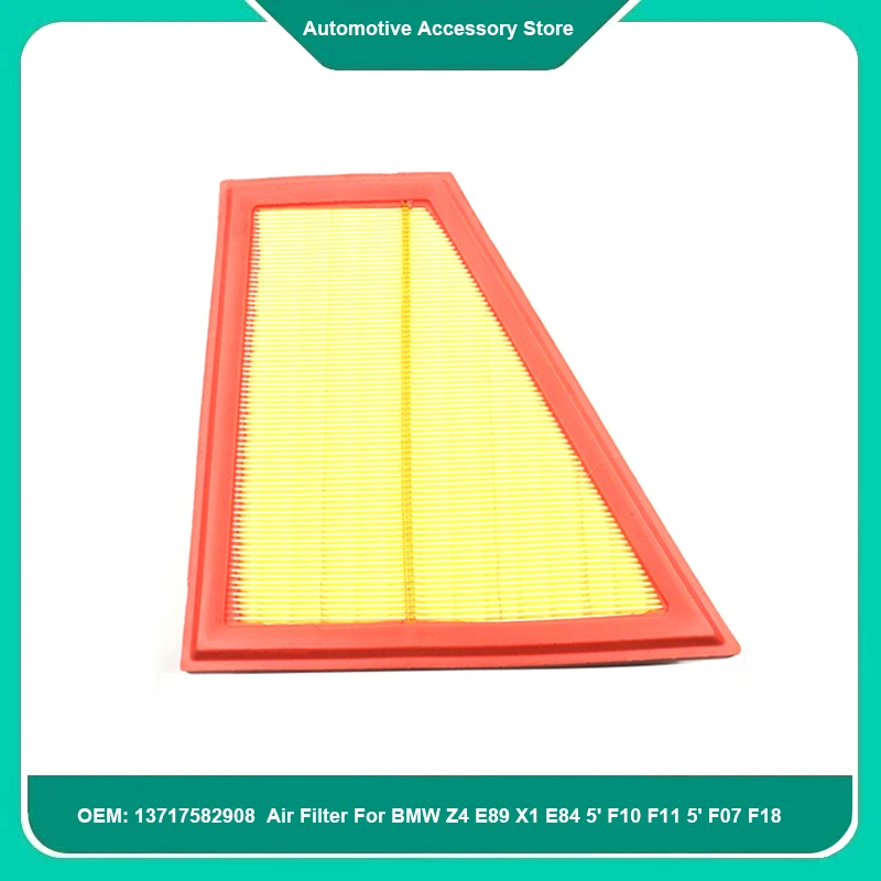 13717582908 1Piece 활성탄 캐빈 필터 BMW Z4 E89 X1 E84 용 에어 필터 5 'f10 F11 5 ...